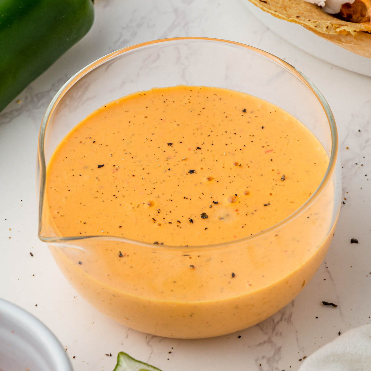 Taco Bell Baja Sauce (Easy Copycat Recipe) - Simple Copycat Recipes