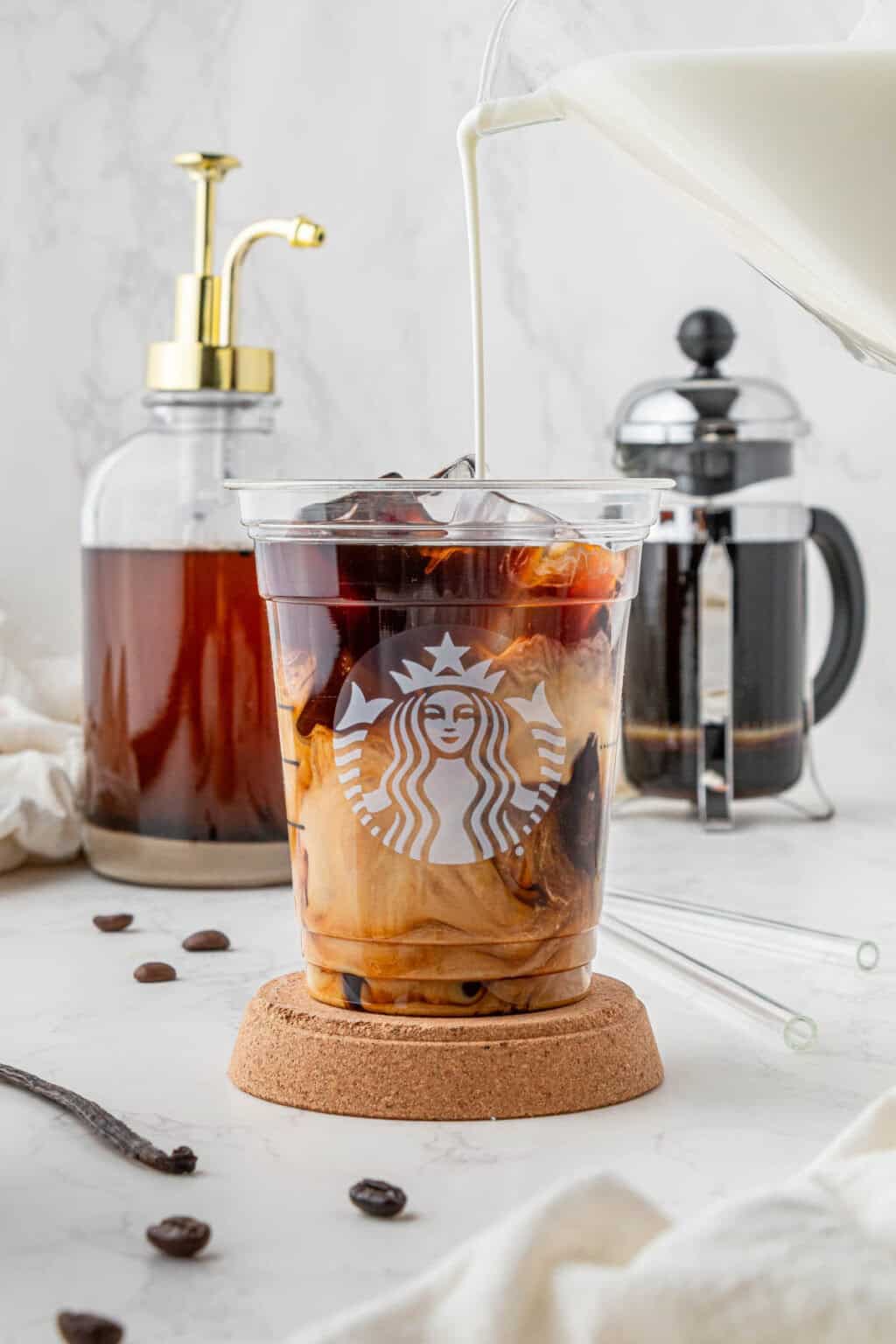 Starbucks' Toasted Vanilla Shaken Espresso - Simple Copycat Recipes