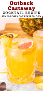 The Best Castaway Cocktail Outback Recipe - Simple Copycat Recipes