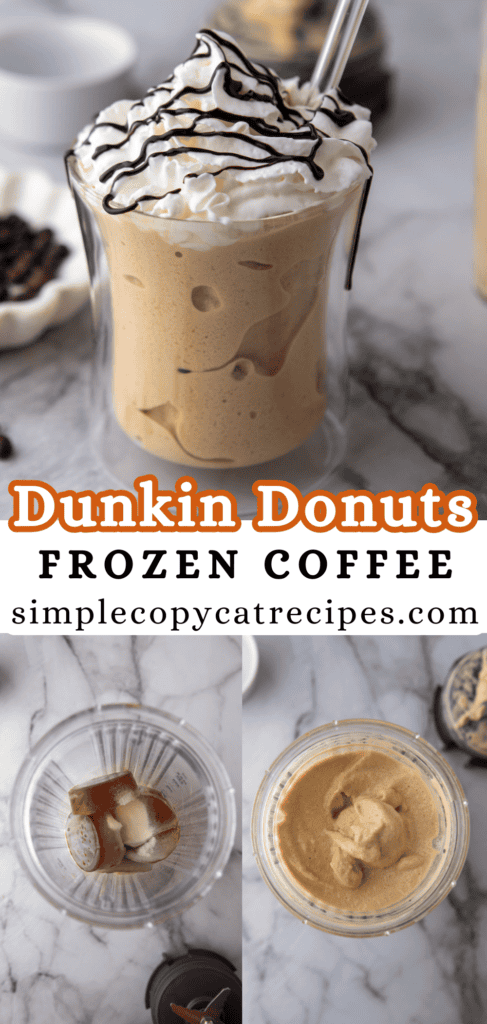 The Best Dunkin Frozen Coffee Recipe Copycat - Simple Copycat Recipes