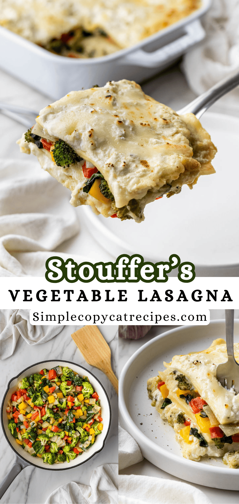 Stouffer S Vegetable Lasagna Recipe