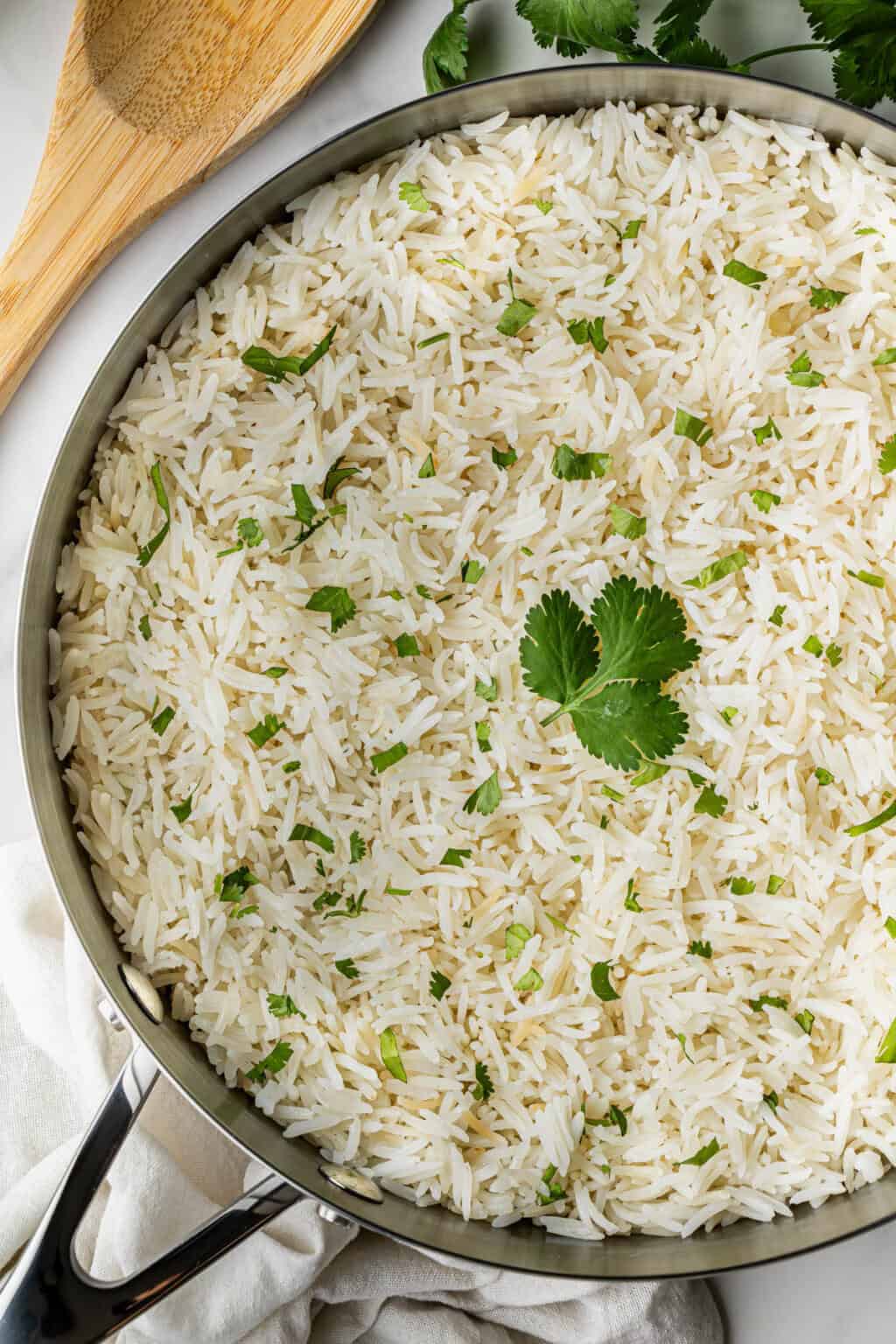 How to Make Chipotle Copycat Cilantro Lime Rice