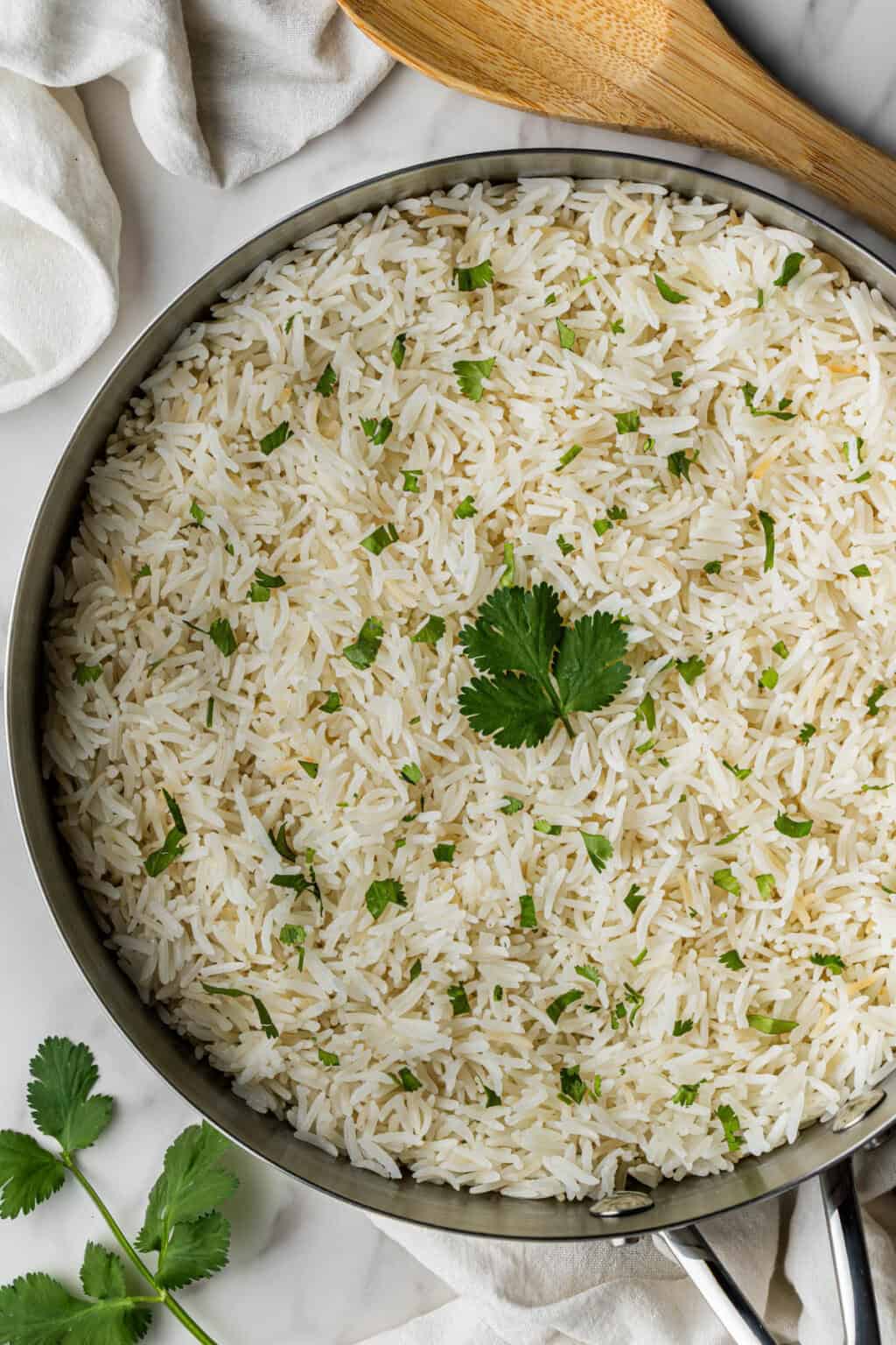 How to Make Chipotle Copycat Cilantro Lime Rice