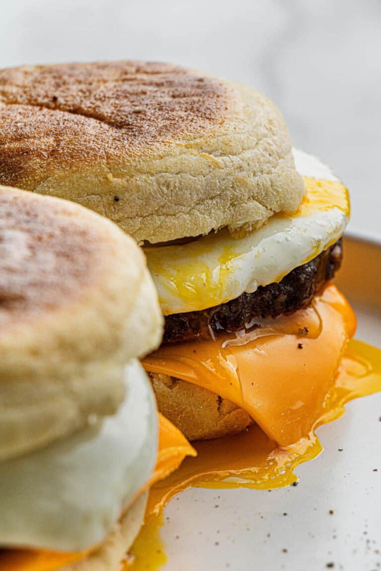 How to Make McDonald's Copycat Sausage Egg McMuffin